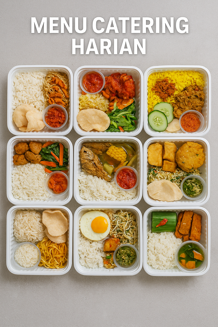 Inspirasi Menu Catering Harian dari Rp10 Ribu Sampai Rp25 Ribu